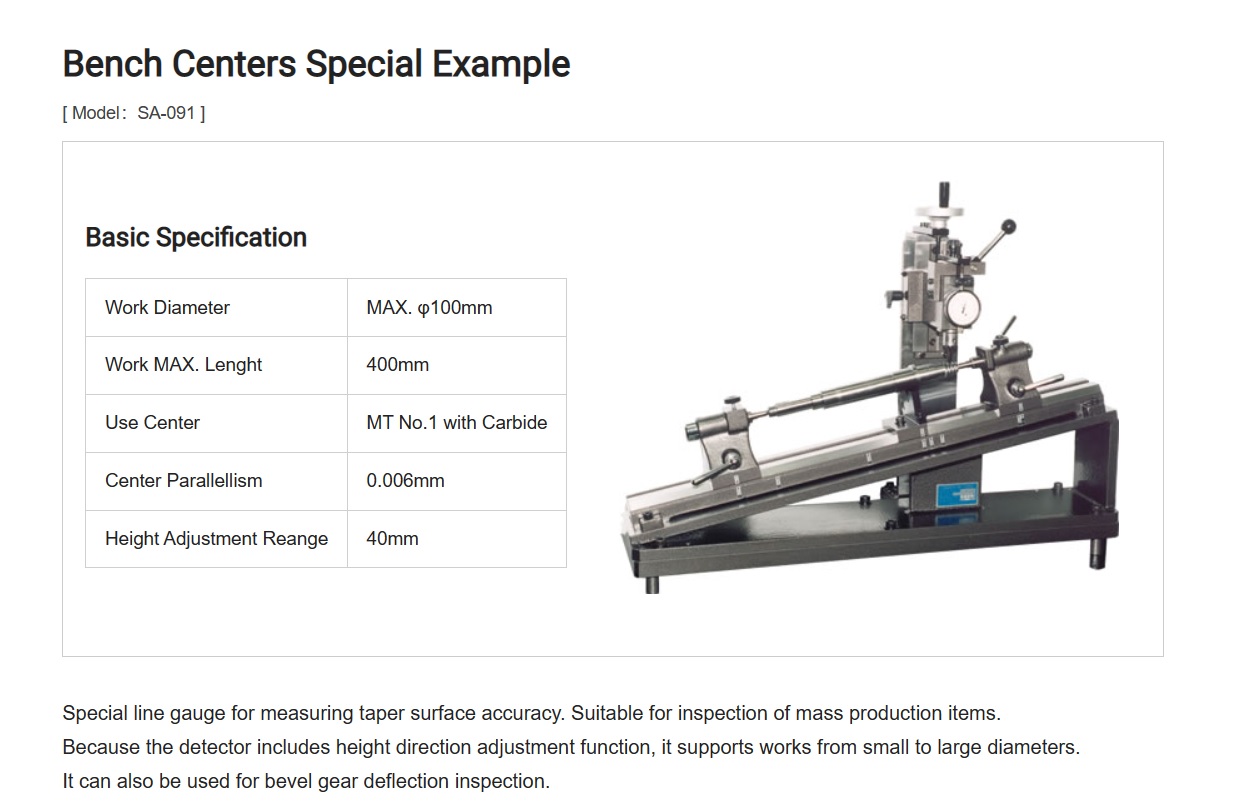 Ichiban Precision Sdn Bhd - Obishi - Obishi Bench Centers Special Example